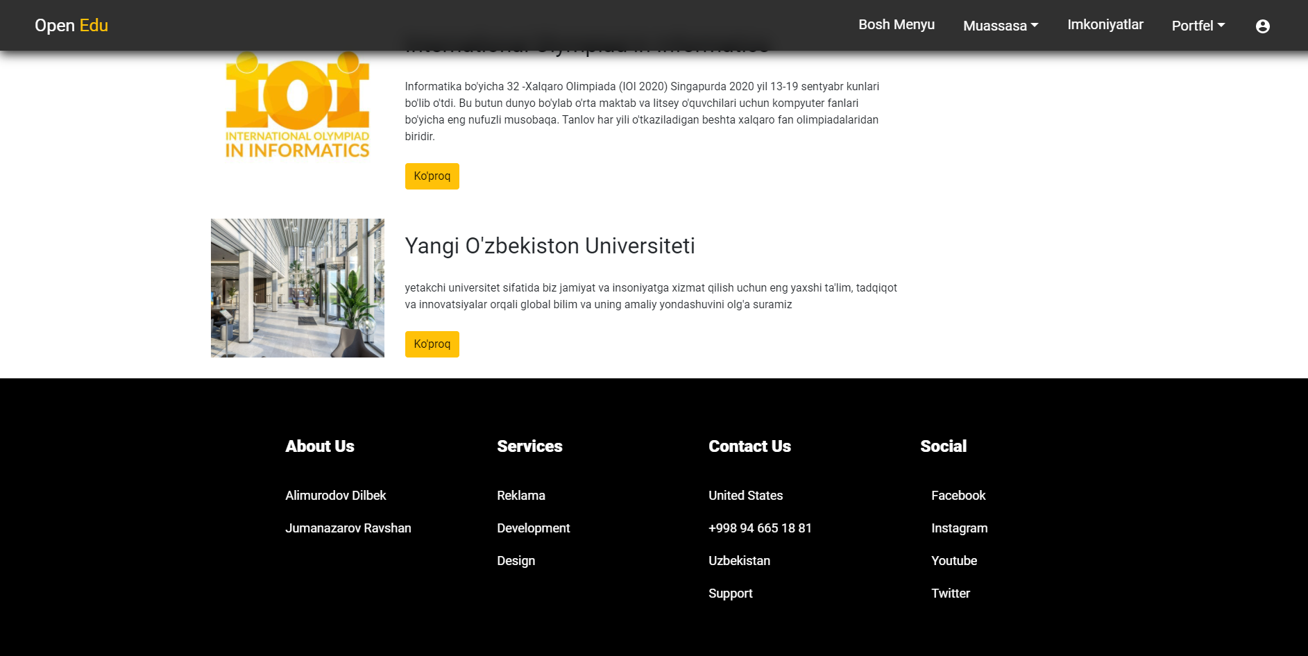 GitHub - Ravshanbe/OpenEDU-project