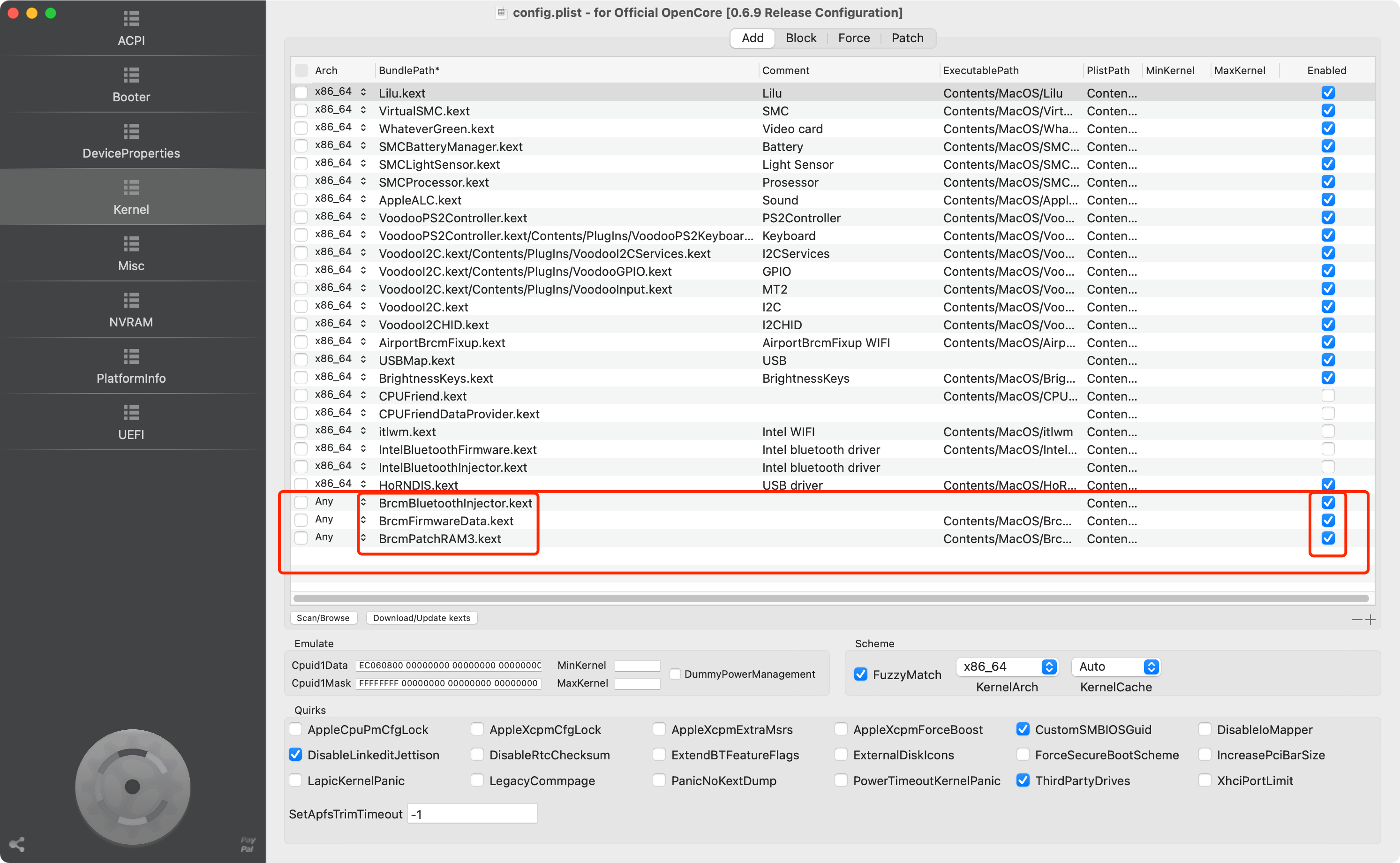 dw1820A 蓝牙搜不到设备了 · Issue #123 · daliansky/XiaoXinPro-13-hackintosh · GitHub