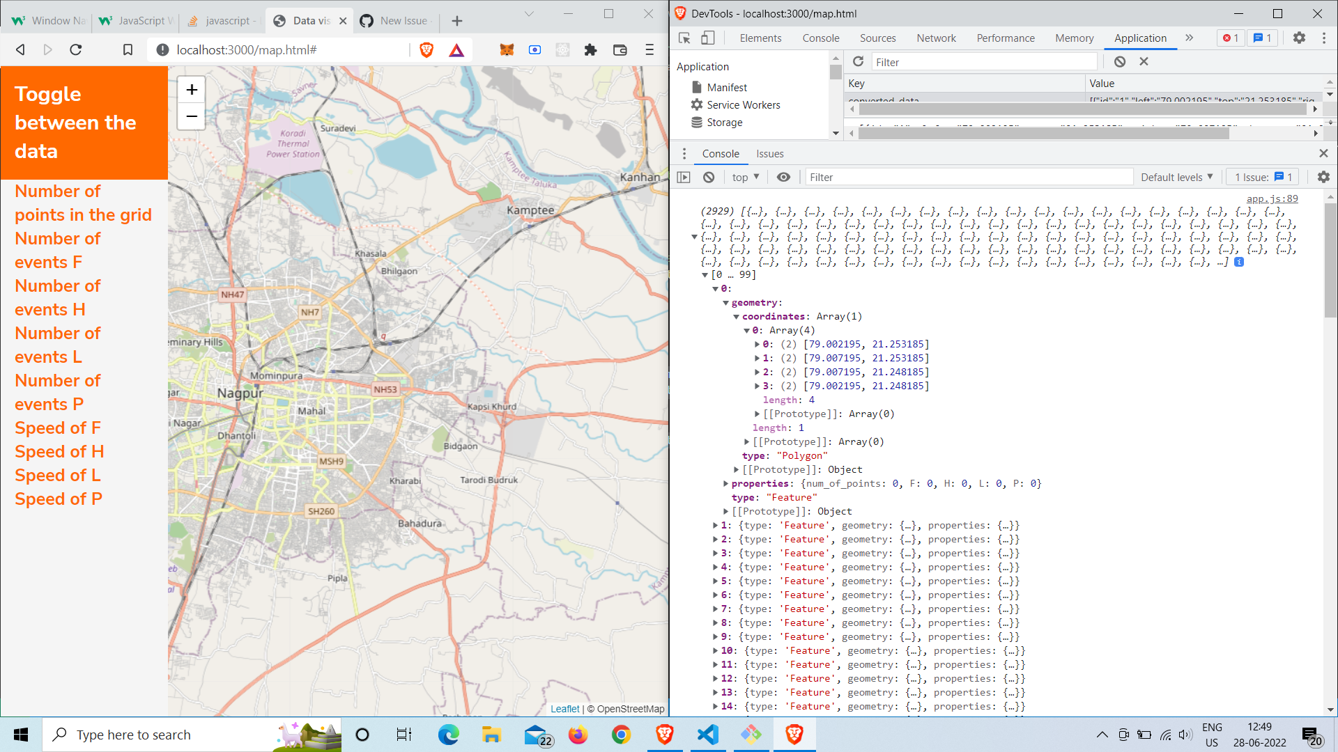Leafletjs Showing Uncaught Error Invalid Latlng Object Nan Nan When Trying To Process 6711