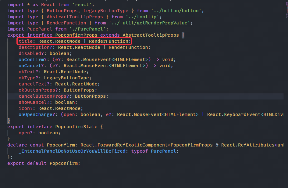 Popconfirm 的 title 是否可以改成 选填参数 & 自带的 ico 是否可以增加 让它不显示的参数和自定义图标 · Issue #42417 · ant-design/ant ...