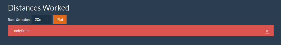 [PHP 8.1] Result 'undefined' when plotting Distances Worked · Issue #1865 · magicbug/Cloudlog ...