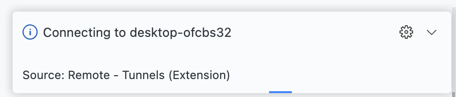 "Connecting to" Toast message never disappears when connecting to a ...