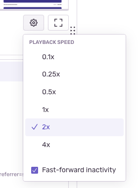 Add additional playback speeds to Replay Details: 8x and 16x · Issue #40913 · getsentry/sentry ...