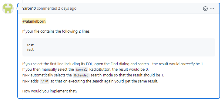 Multi-line search changes search-mode and find-what · Issue #11847 ...