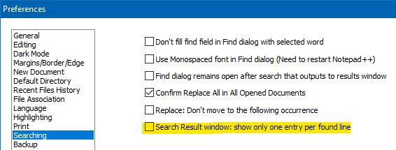 Search-results window hit selection problem · Issue #12024 · notepad ...