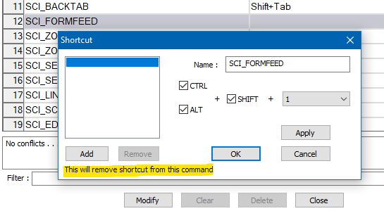 Buggy behavior when assigning shortcut to Scintilla commands · Issue #12039 · notepad-plus-plus ...