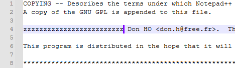 Caret not visible after hiding lines / unseen destruction of text · Issue #12108 · notepad-plus ...