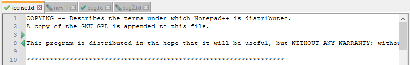 Refactor to simpler code and let Scintilla handle the hidden-lines separator line · Issue #12109 ...
