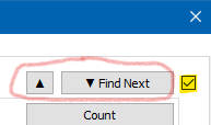 [suggestion] Add "Find Previous" to FIND (remove checkbox "Backward direction") · Issue #12175 ...