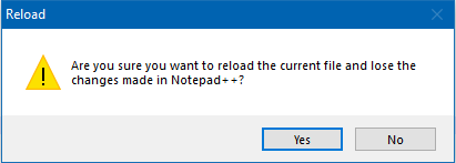 Esc key should abort "Reload" confirmation prompt · Issue #12264 · notepad-plus-plus/notepad ...