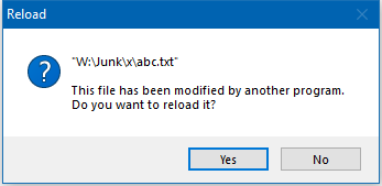 Esc key should abort "Reload" confirmation prompt · Issue #12264 · notepad-plus-plus/notepad ...