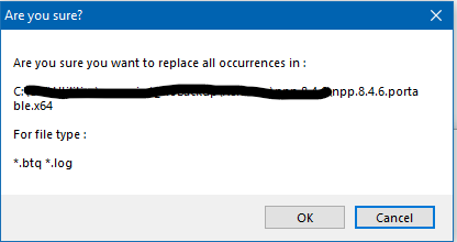 [Feature Request] Pref. Setting Controlling Replace-in-Files Confirmation · Issue #12423 ...