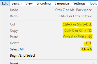 [Feature Request] Keycombos on context menus · Issue #13048 · notepad ...