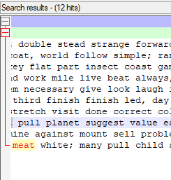 Hit text not always brought into user's sight in Search-results window · Issue #13129 · notepad ...