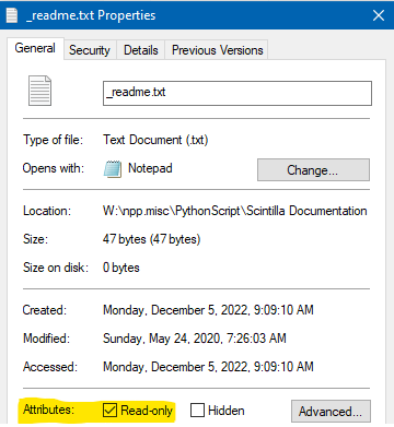Regression of v8.5.0, still found in v8.5.3 tracking write protection ...