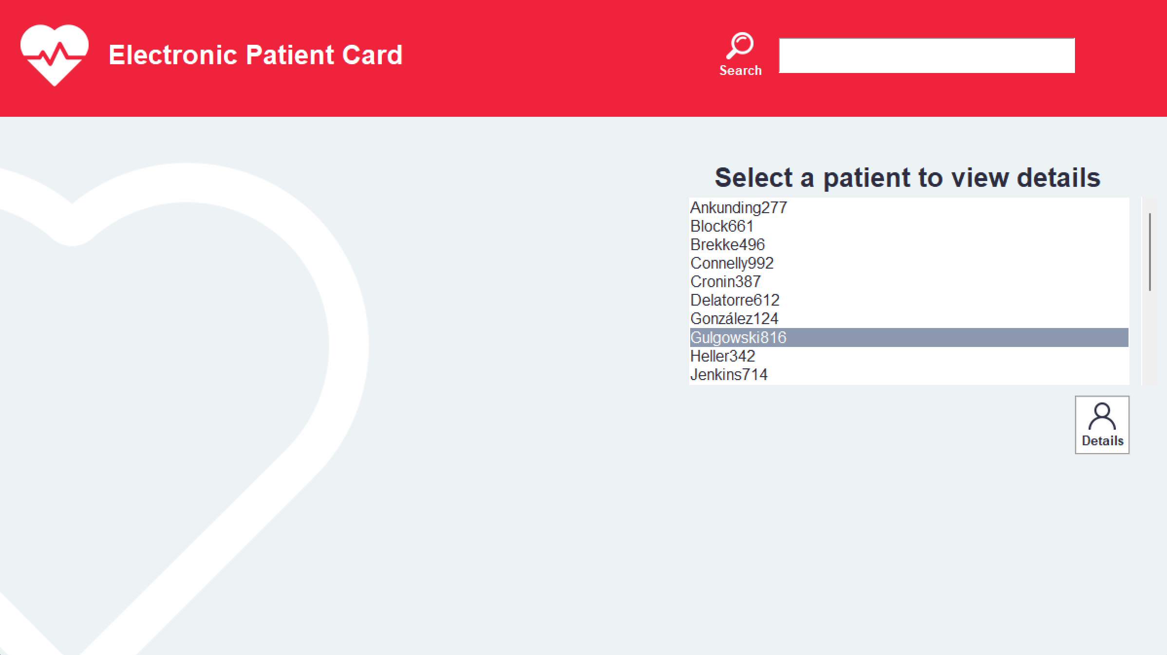 GitHub - macluczak/ElectronicPatientCard: Window application supporting ...