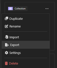 Can't export collection, render failure error · Issue #6294 · Kong/insomnia · GitHub