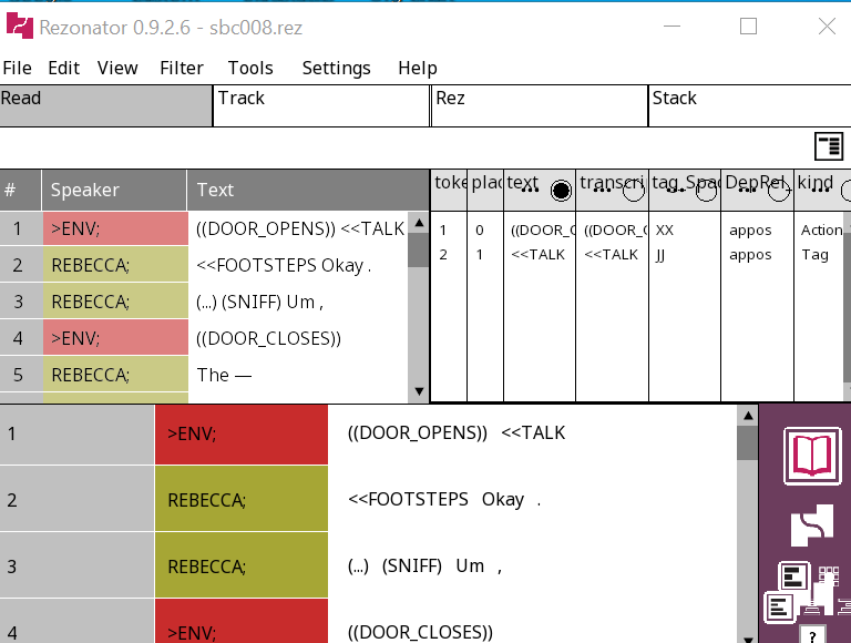 Column labels in the Contents Window and List Window overlap · Issue ...