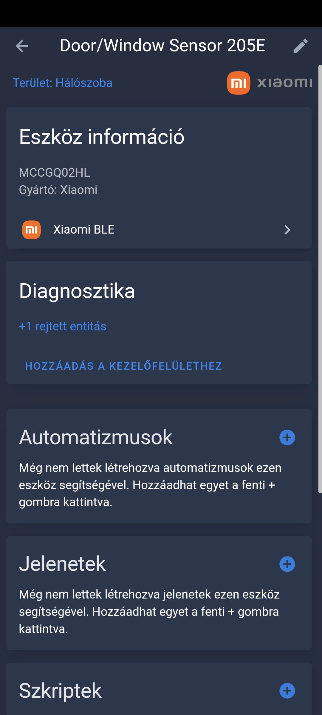 Unable use MCCGQ02HL (Xiaomi door and window 2 ble) correctly · Issue #97100 · home-assistant ...