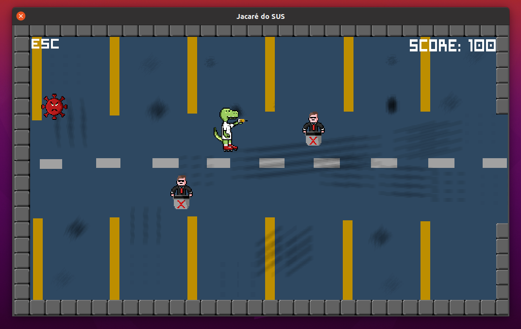 GitHub - pvskp/jacare_do_SUS: 🎮 Jogo feito para a GameJam de páscoa da Gamux