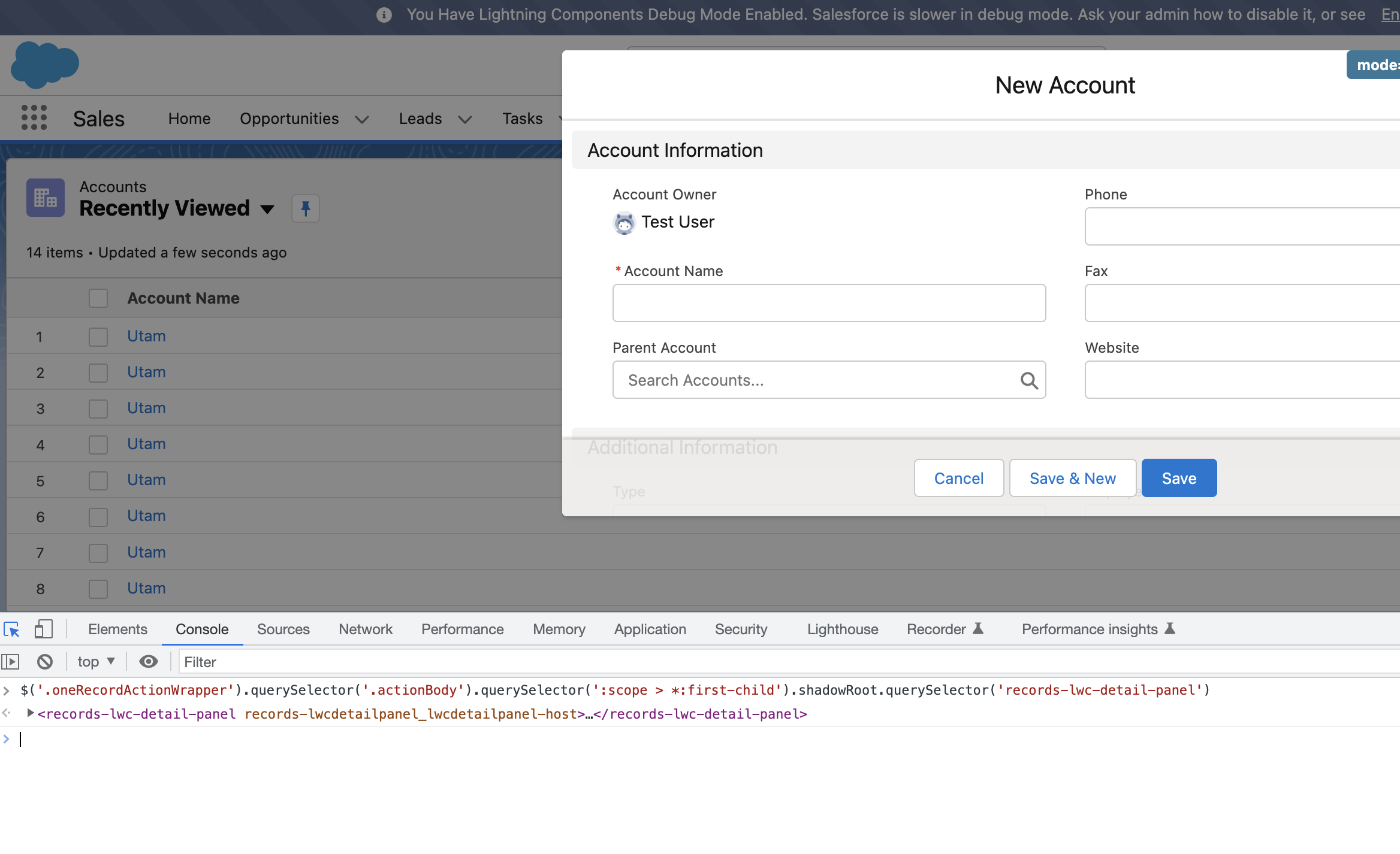 Can't find element for Record Form · Issue #52 · salesforce/utam-js ...