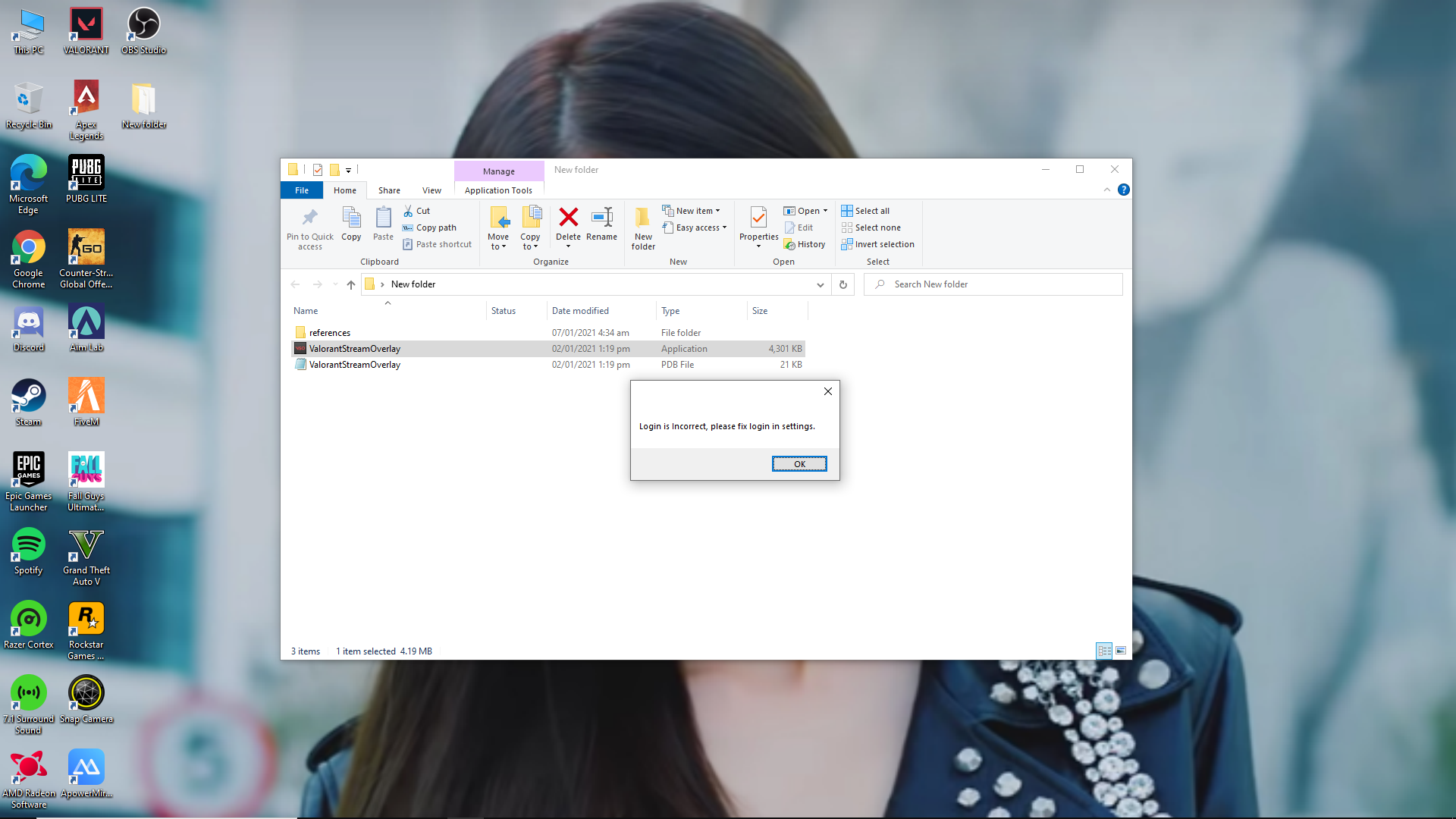 Login is incorrect · Issue #114 · HeyM1ke/ValorantStreamOverlay · GitHub