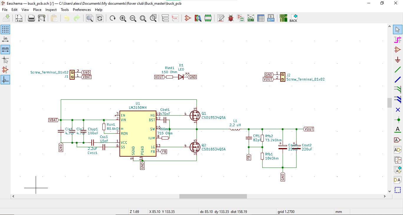 GitHub - moveOverRover/PCB-beginnings: Some of my PCB designs live here