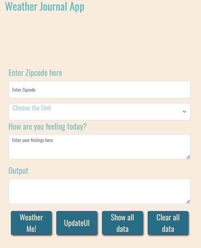 GitHub - 3aly/weather-journal-app
