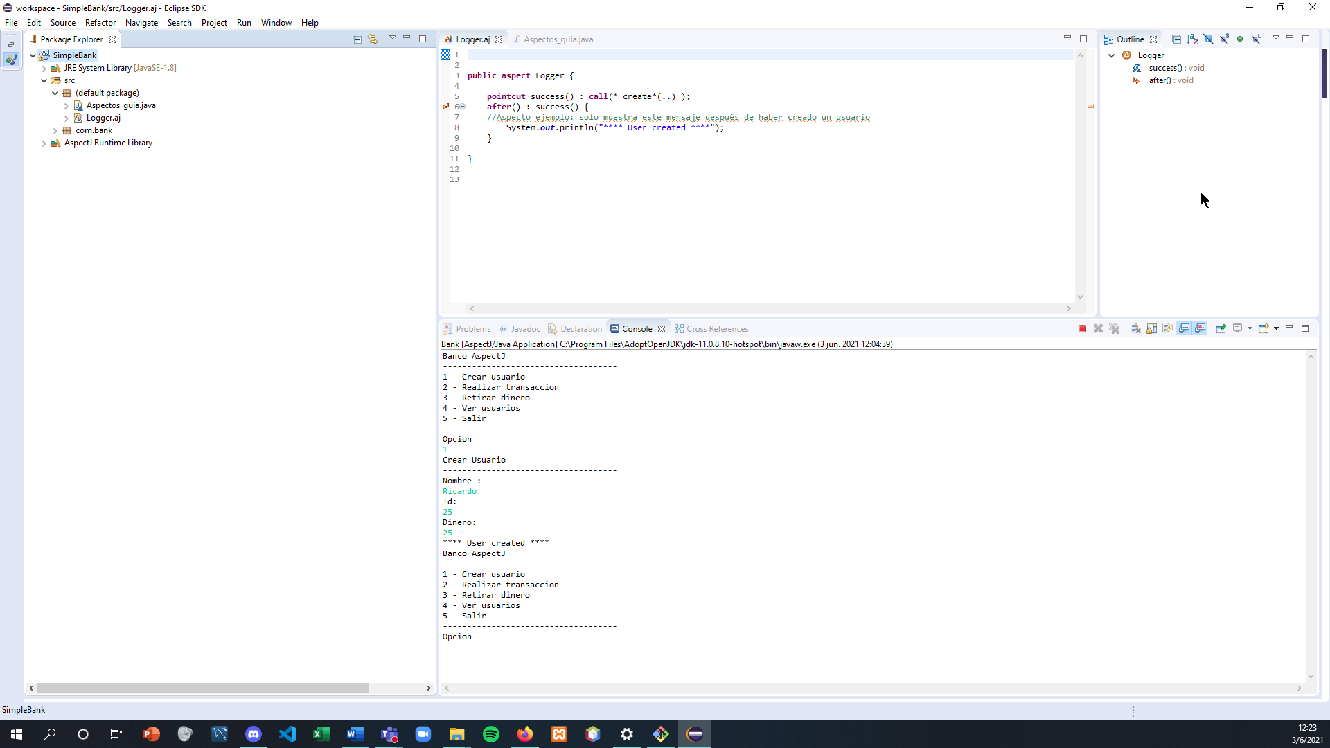 GitHub - DavidAlex99/Taller-Aspectos