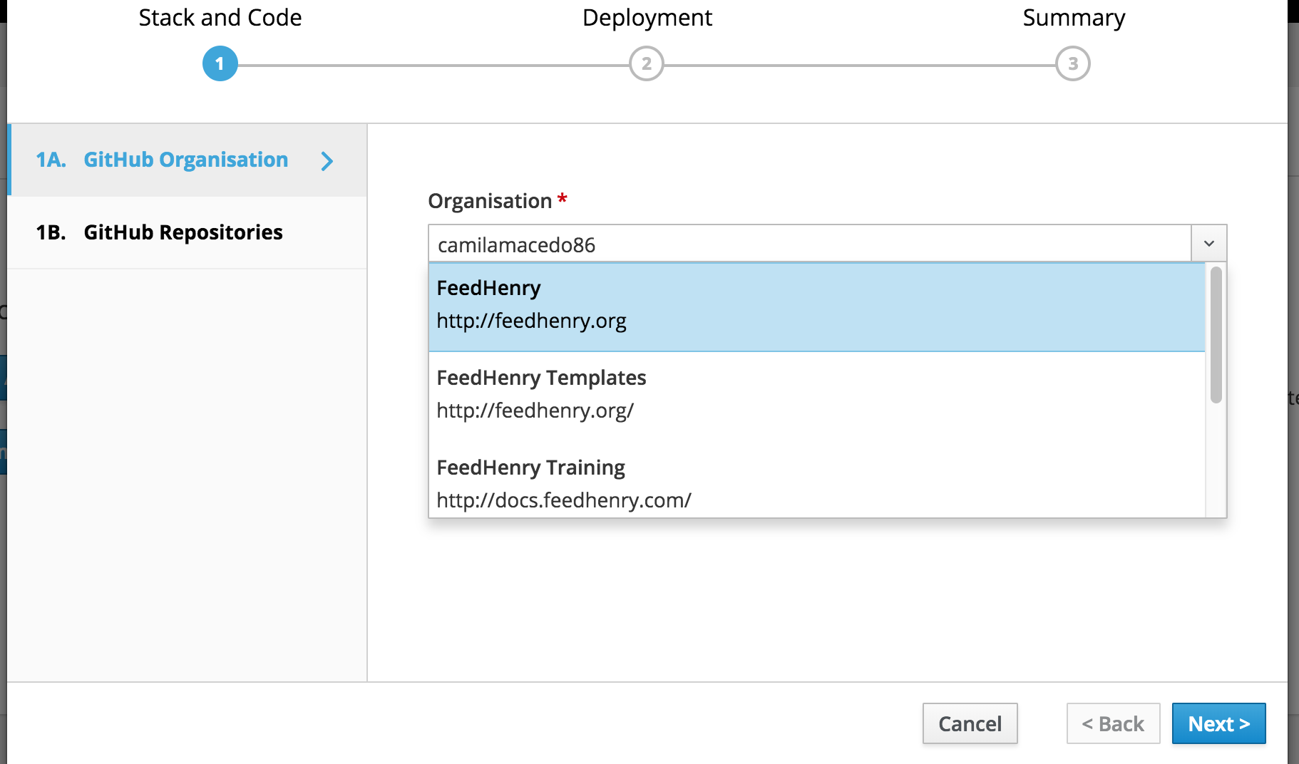 Unable to check all available repos to add codebase · Issue #1848 · openshiftio/openshift.io ...