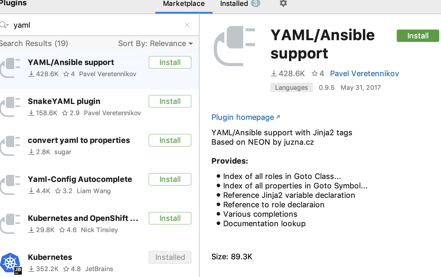 Get ansible k8s syntax to validate in Visual Studio Code · Issue #2177 ...