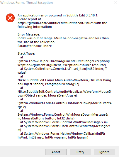 Cannot extend a subtitle duration · Issue #4734 · SubtitleEdit ...