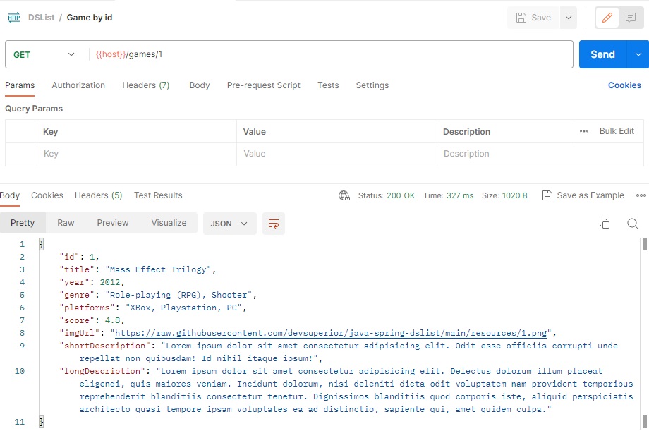 GitHub - icaro-freitas/dslist-Spring-Boot