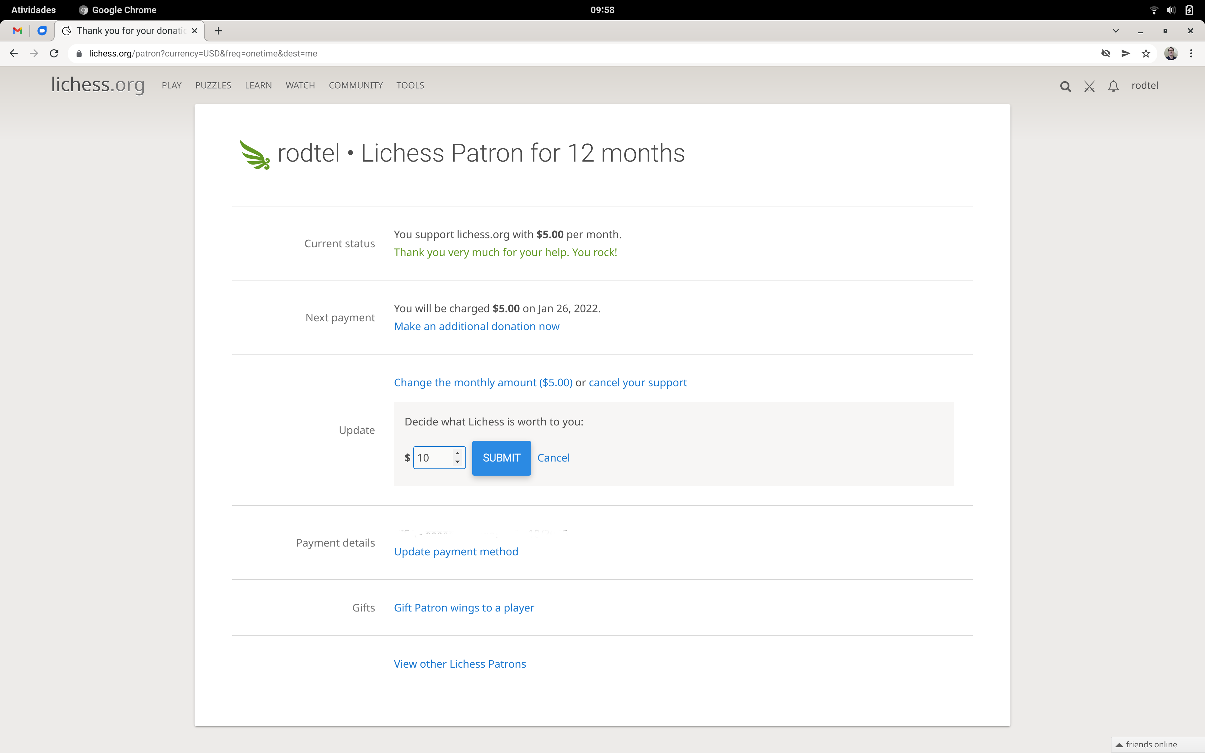 Can not increase amount of donation - Internal server error · Issue #10291 · lichess-org/lila ...