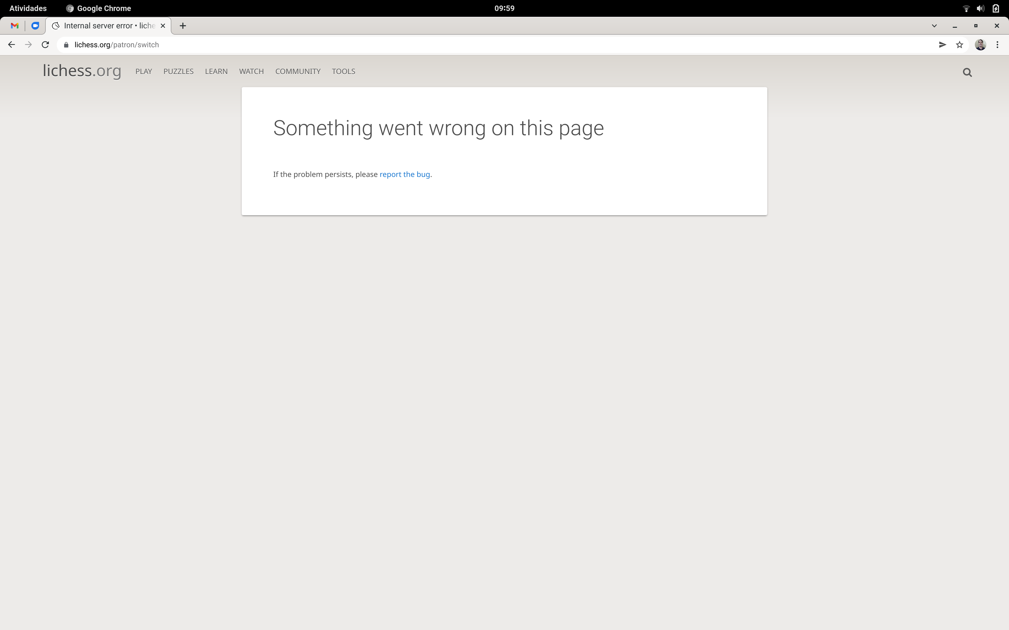 Can not increase amount of donation - Internal server error · Issue ...