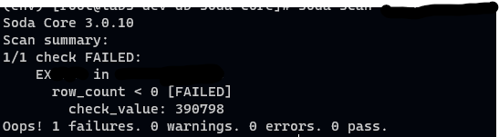 Soda-Core Clickhouse Support · Issue #1593 · sodadata/soda-core · GitHub