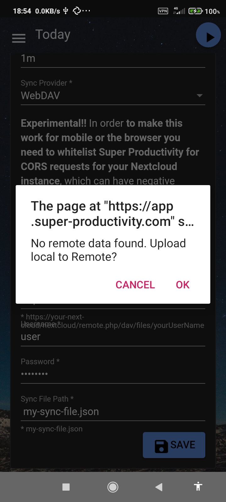 Add support for WsgiDAV · Issue #802 · johannesjo/super-productivity · GitHub