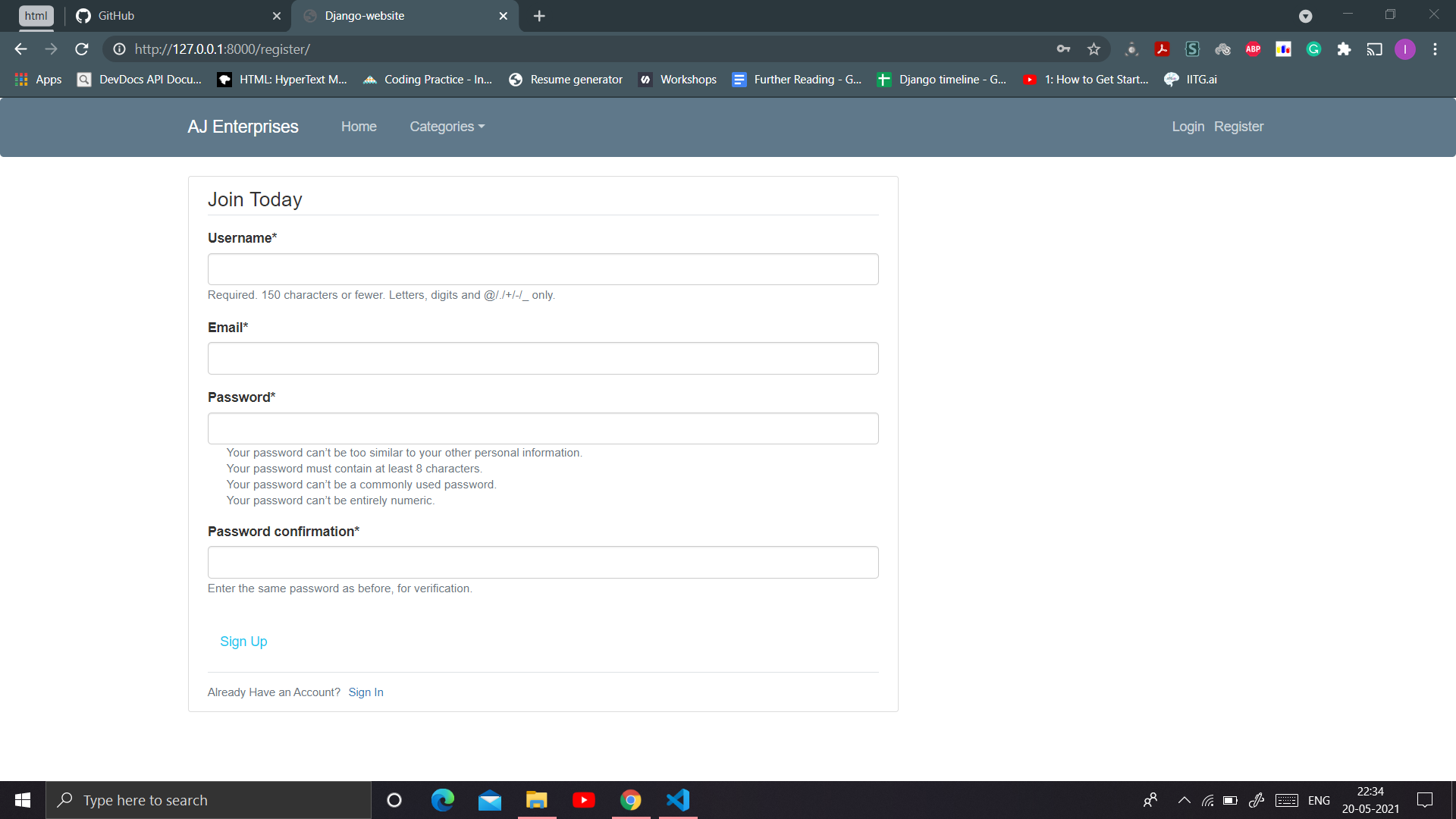 GitHub - Abhiram-003/E-commerce_Website