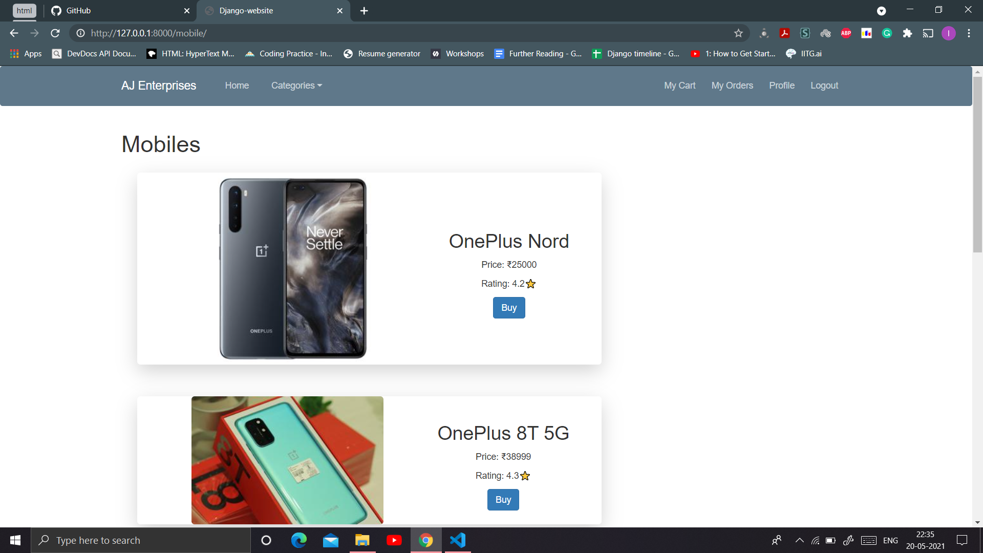 GitHub - Abhiram-003/E-commerce_Website