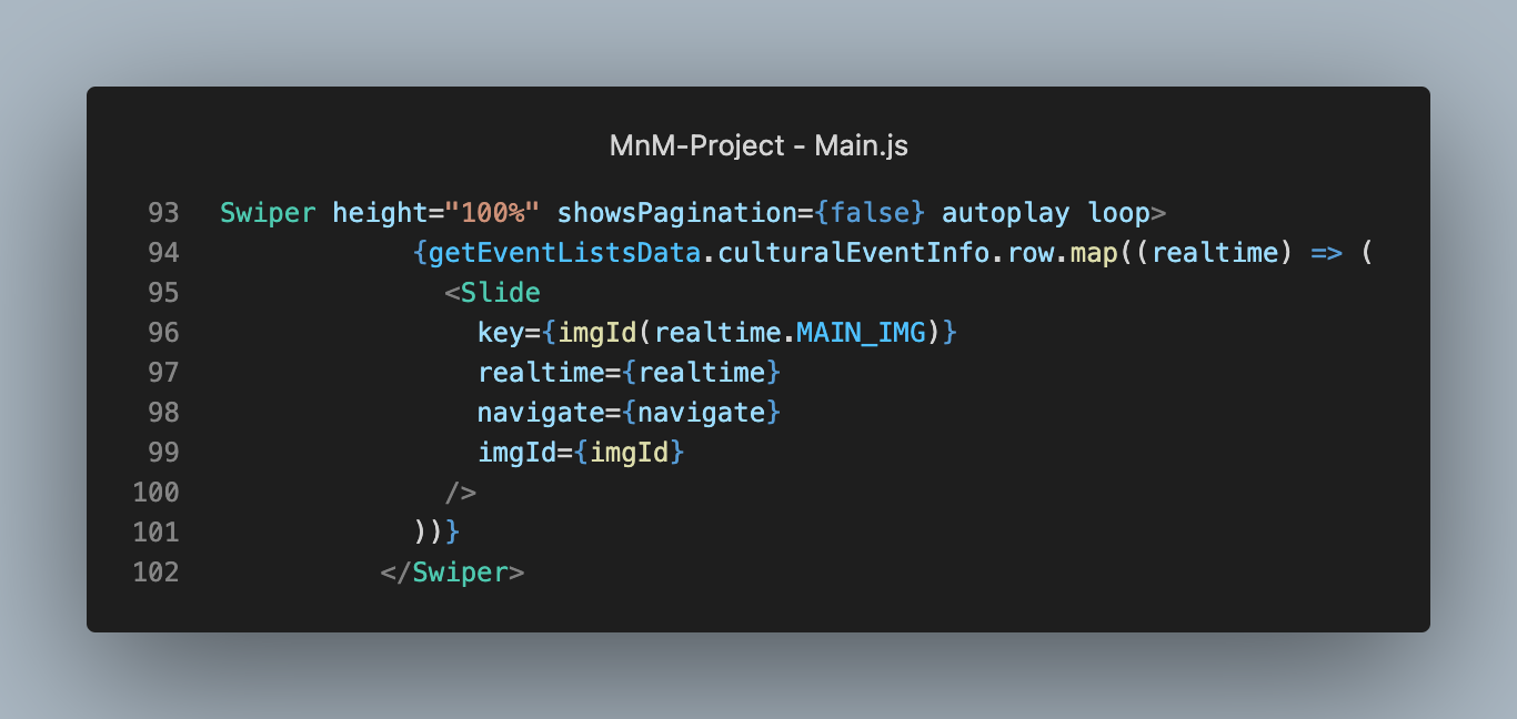 프로젝트 피드백 - 작성자: 류제천 튜터 · Issue #56 · ehfdl/MnM-Project · GitHub
