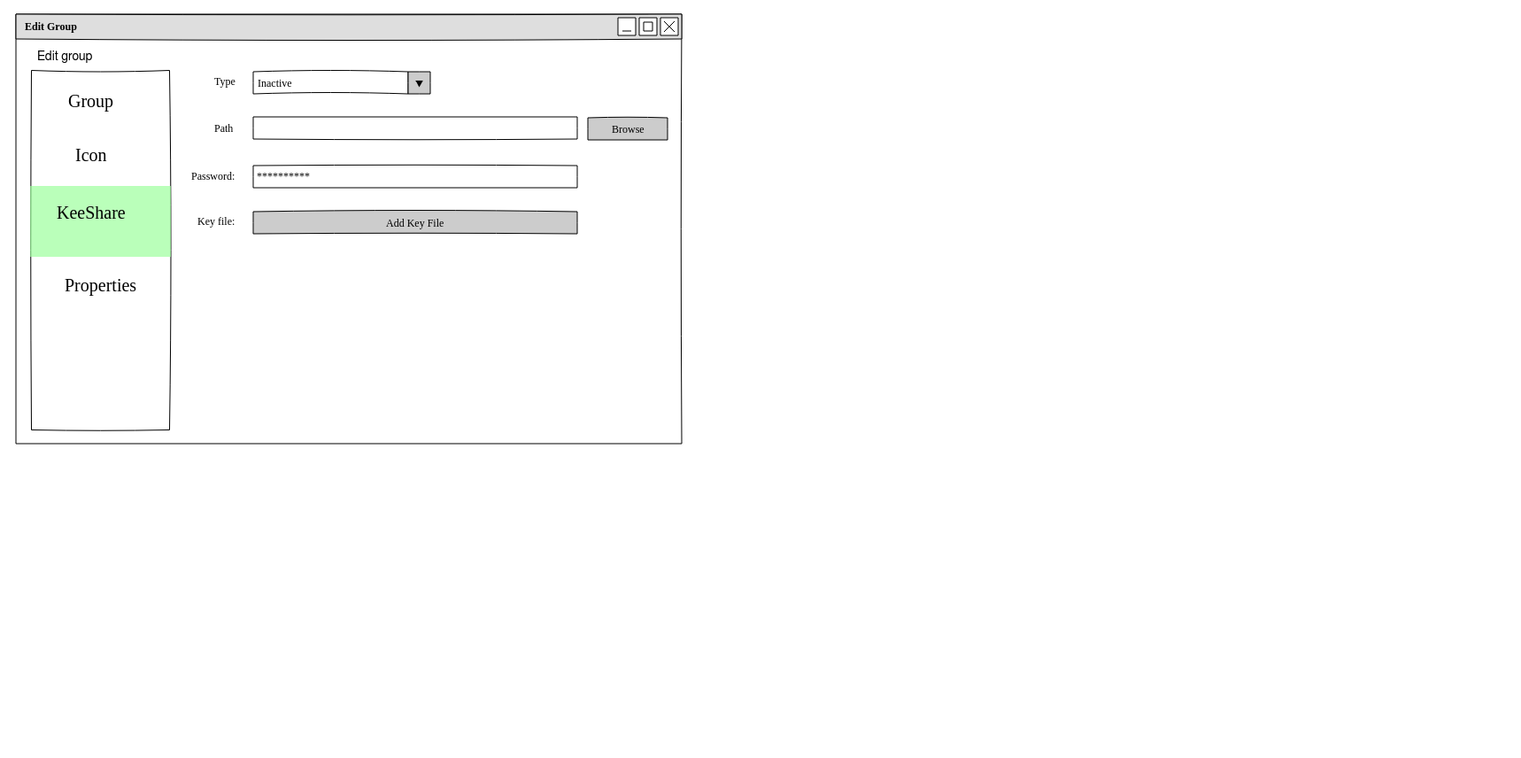 KeeShare needs a keyfile option for container files · Issue #8960 · keepassxreboot/keepassxc ...