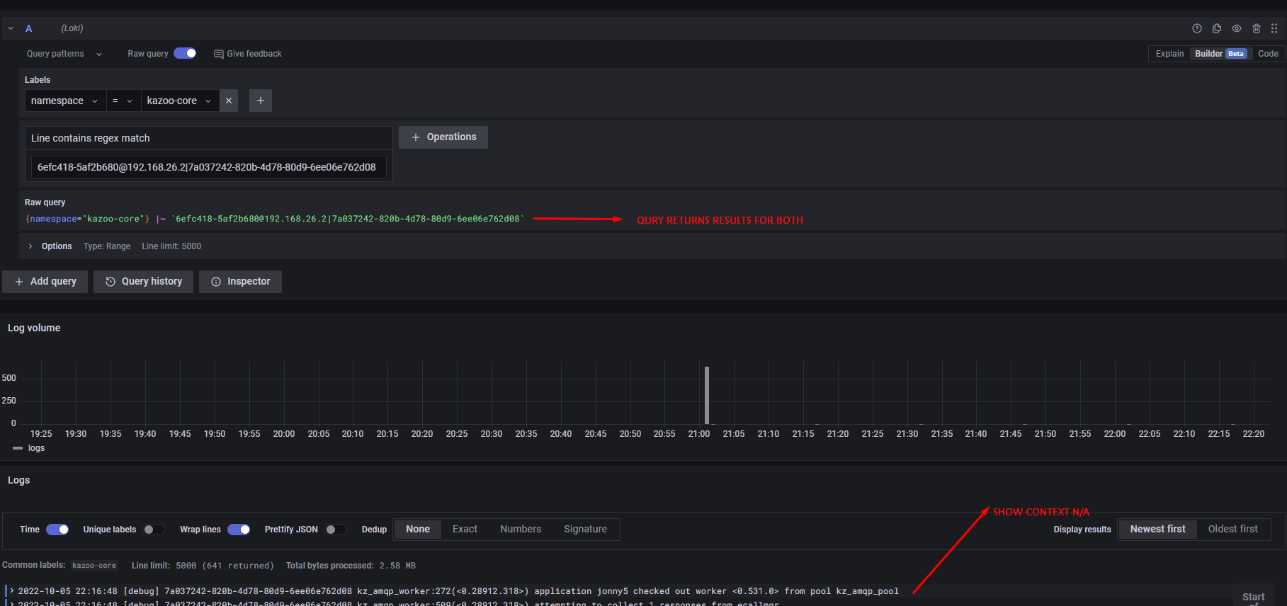 show context not available when using regex `or` · Issue #56427 · grafana/grafana · GitHub