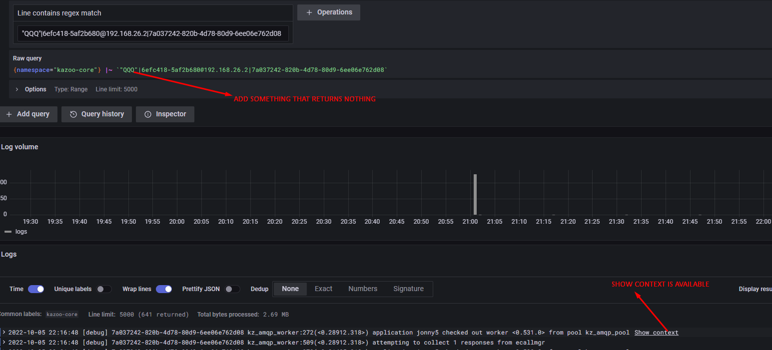 show context not available when using regex `or` · Issue #56427 · grafana/grafana · GitHub