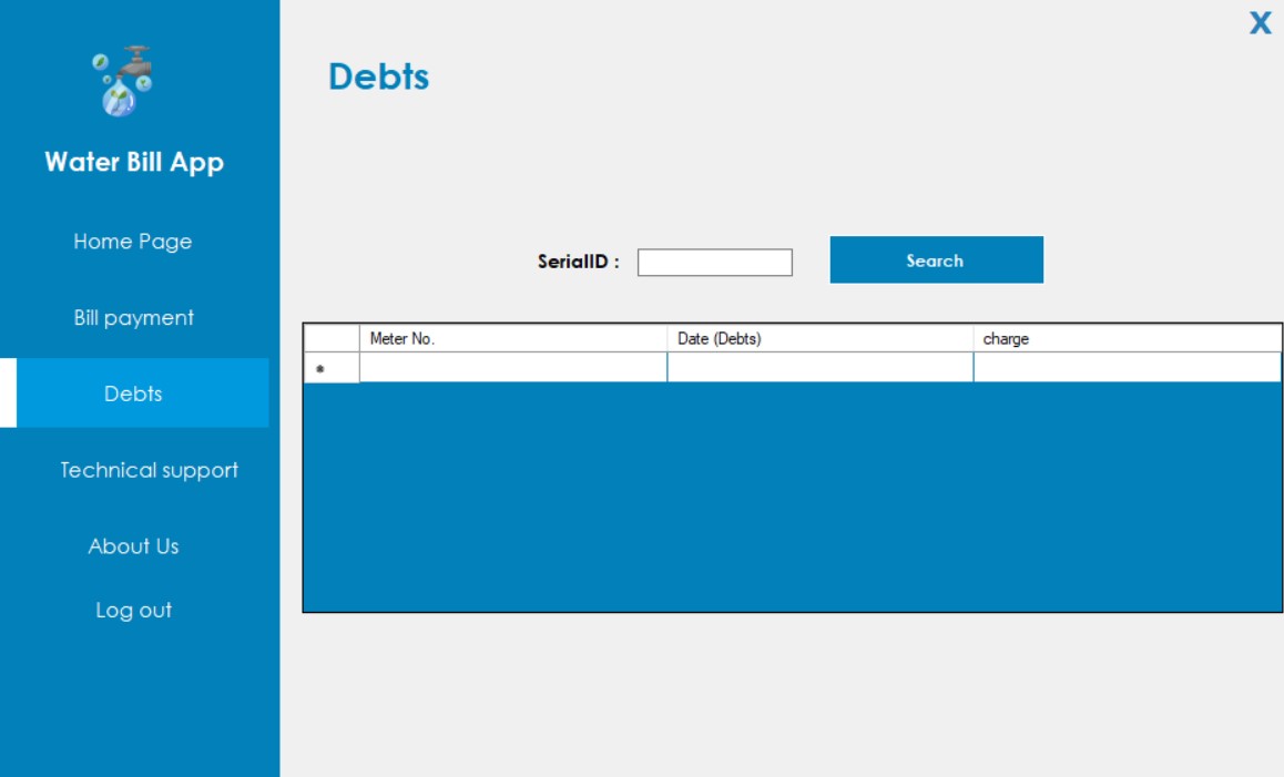 GitHub - mohameddwedar689/Water-Billing-Management-System: This project ...