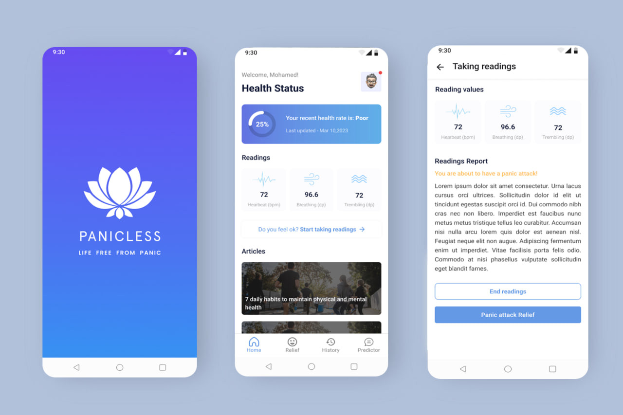PanicLess - 2023 · GitHub