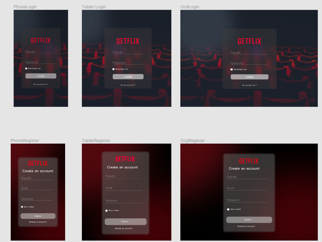 Login page · Issue #13 · Etienne223/GetFlix · GitHub