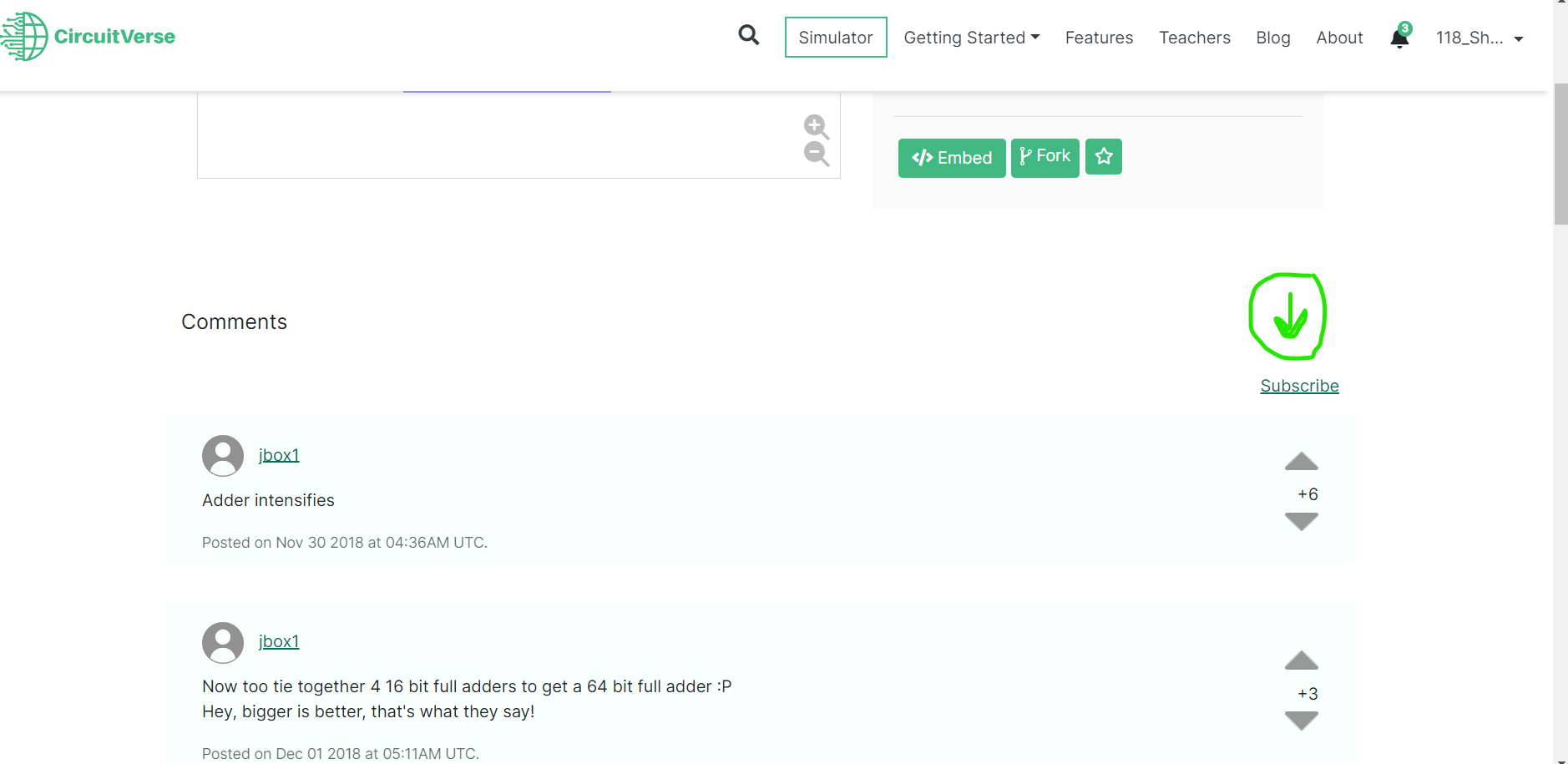 Scroll to Comment Box · Issue #4075 · CircuitVerse/CircuitVerse · GitHub