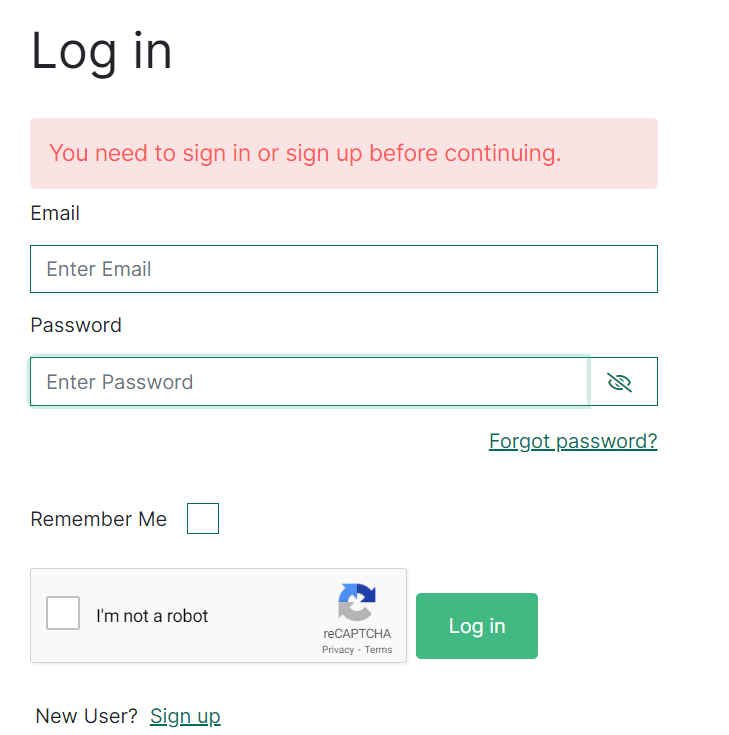 🐞 Bug : Placeholder is missing in login and signup page · Issue #4206 ...