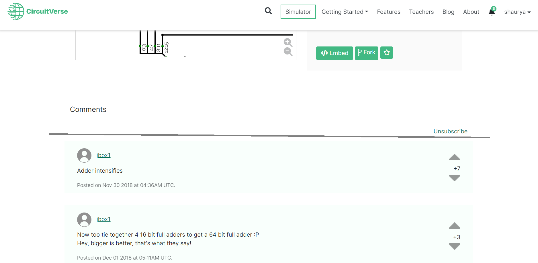 🐞 Bug : Alignment of Comment and Subscribe Button is not correct · Issue #4255 · CircuitVerse ...