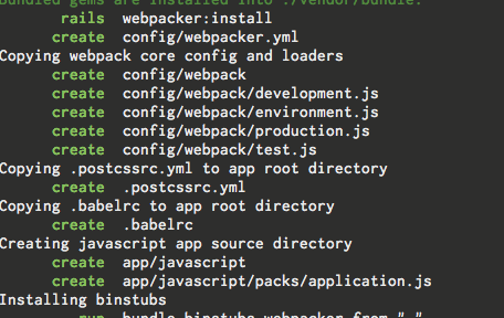 `bin/rails webpacker:install` fails with `Errno::ENOENT: No such file or directory @ rb_sysopen ...